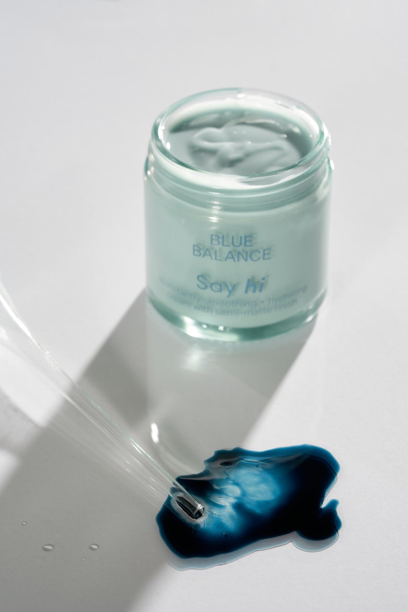 BLUE BALANCE lekki krem nawilżenie + wygładzenie + równowaga – Say Hi